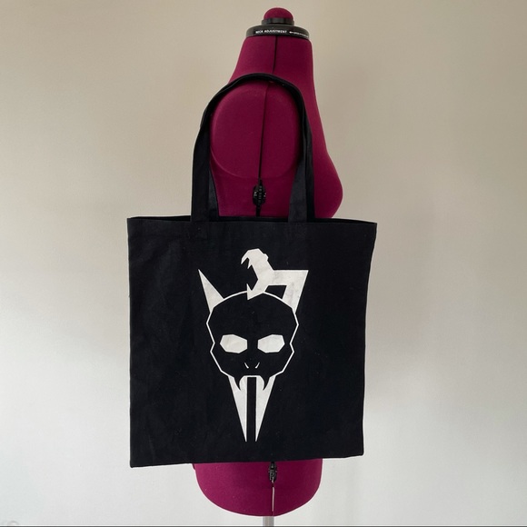 Warner Bros. | Bags | Dark Mark Cursed Child Harry Potter Tote Bag ...
